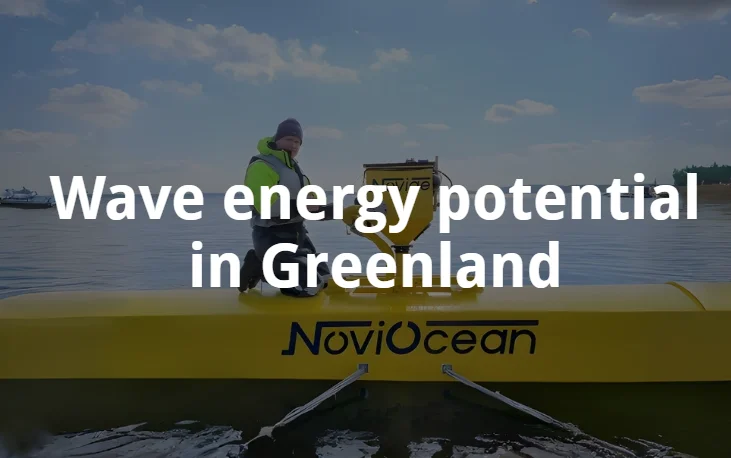 Wave energy potential in Greenland - NoviOcean