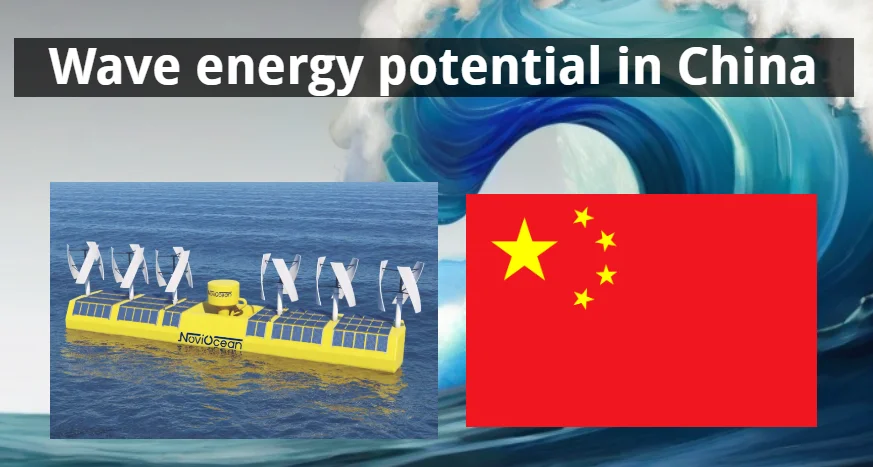 Wave energy potential in China - NoviOcean